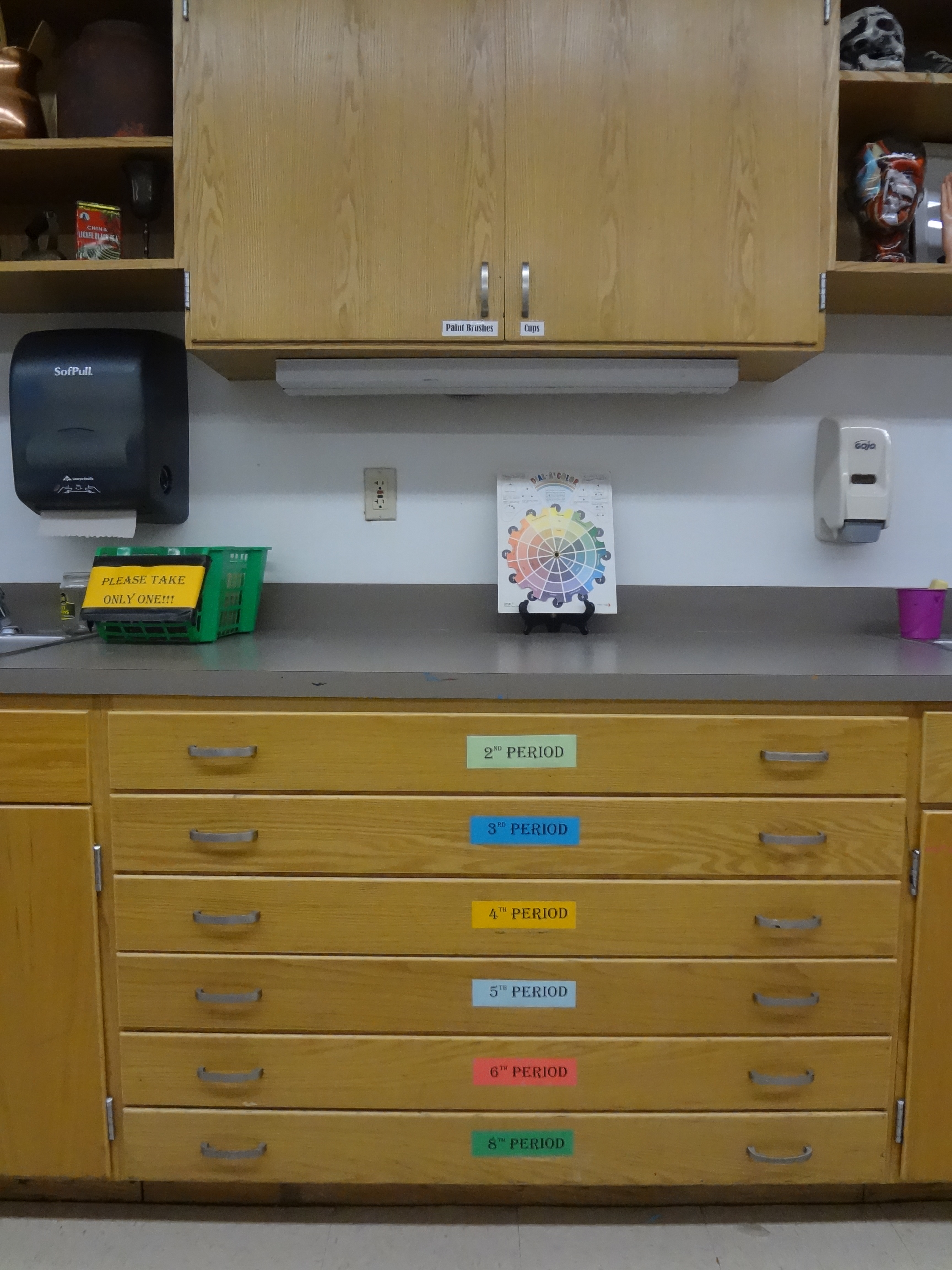 High School Art Classroom Ideas