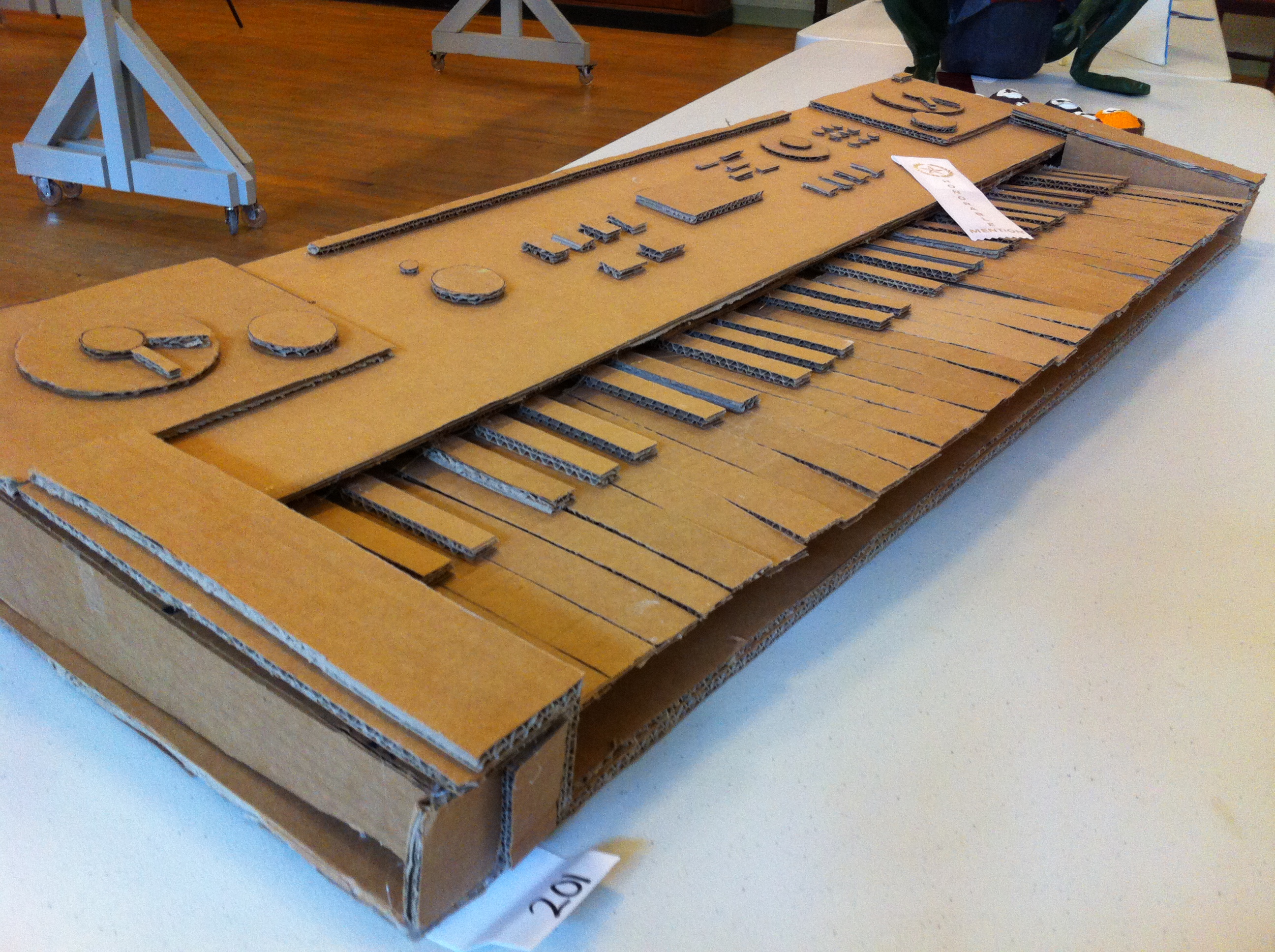 The SmARTteacher Resource Cardboard Sculpture